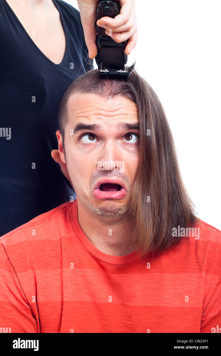Punk hair cut hi-res stock photography and images - Alamy