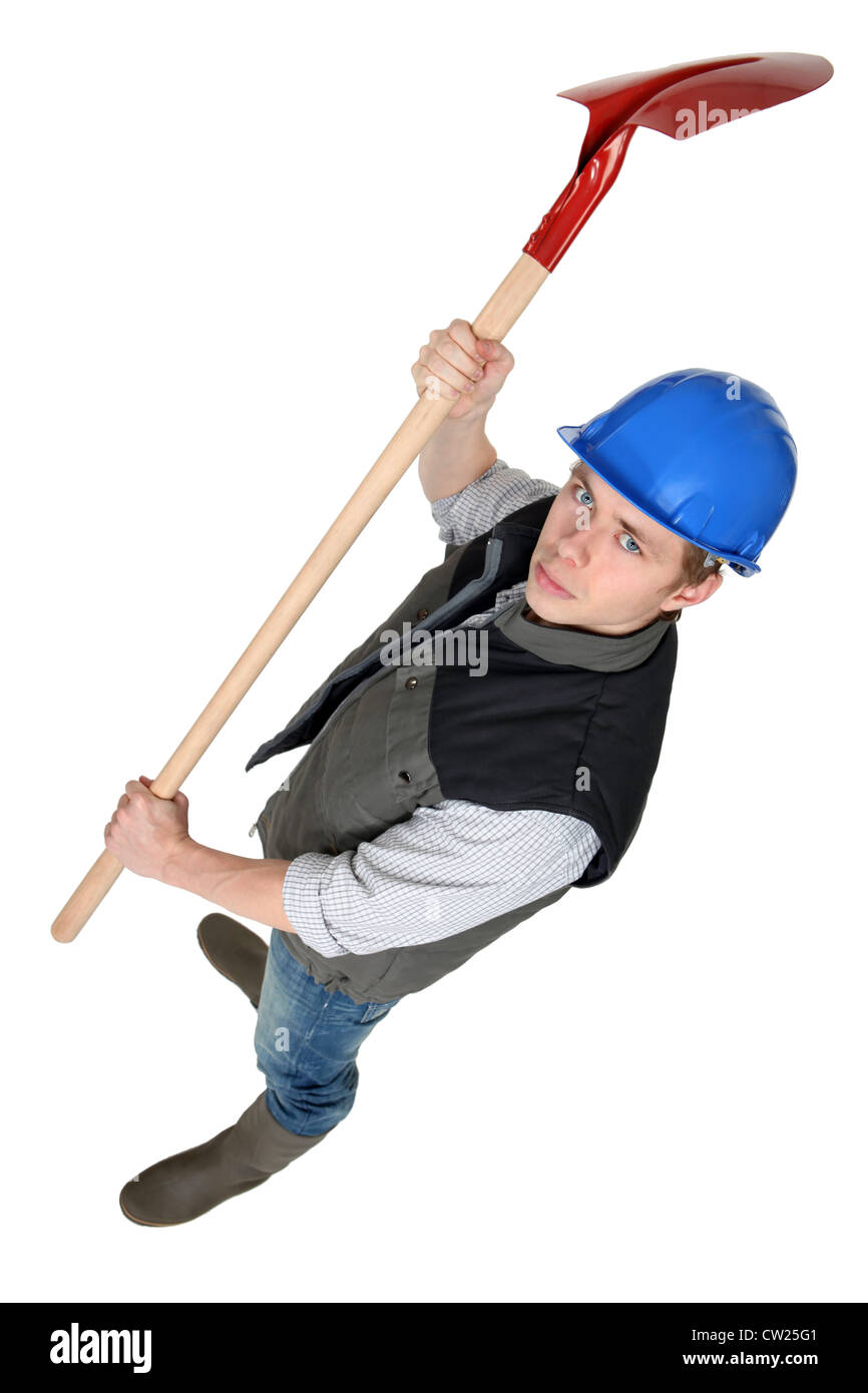 Spade turning hi-res stock photography and images - Alamy