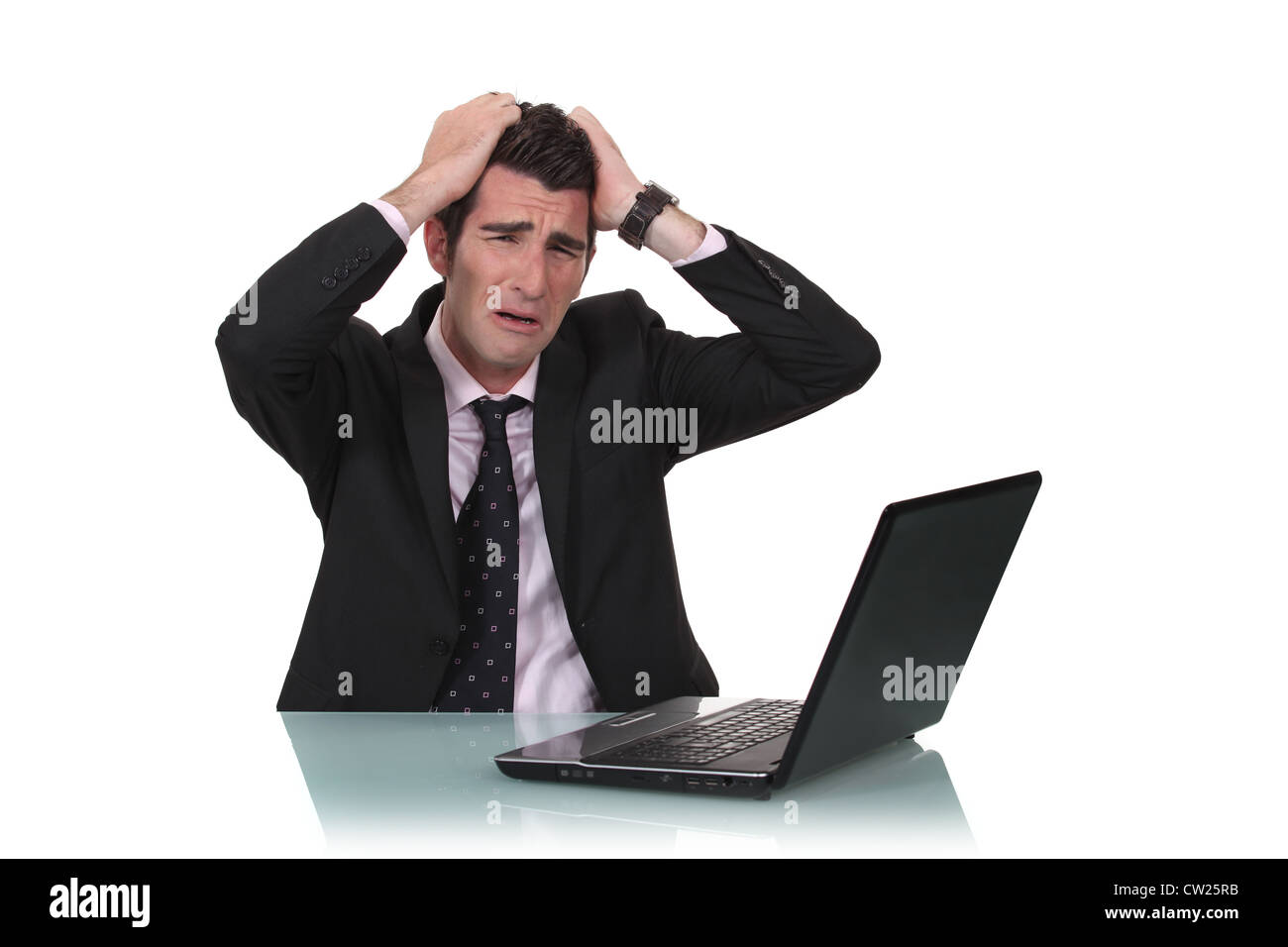 Desperate lawyer hi-res stock photography and images - Alamy