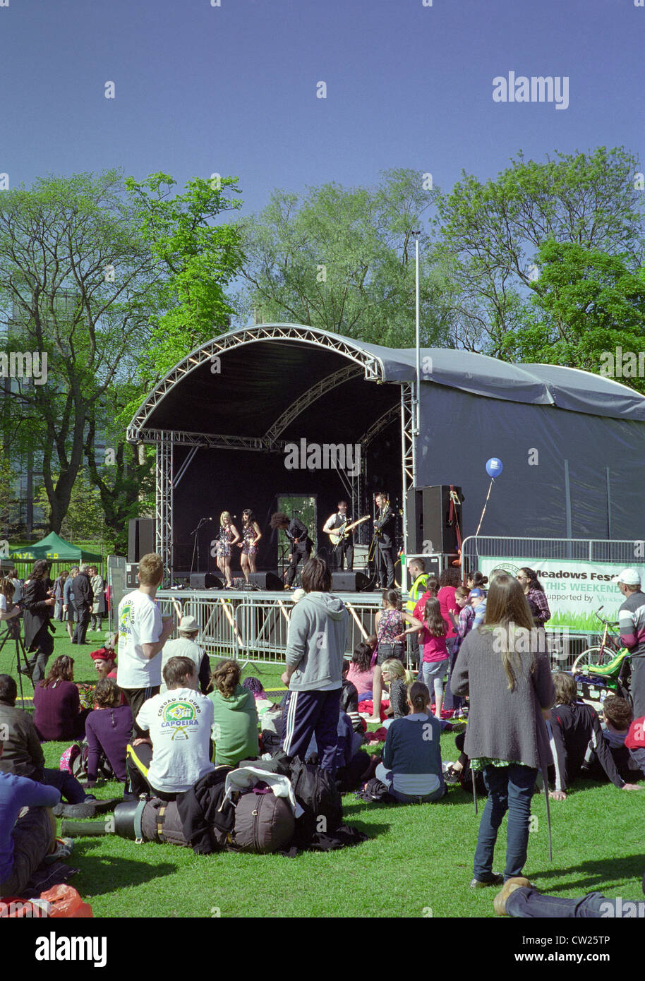 Free Open Air Concert part of the Meadows Festival, Meadows Public Park ...