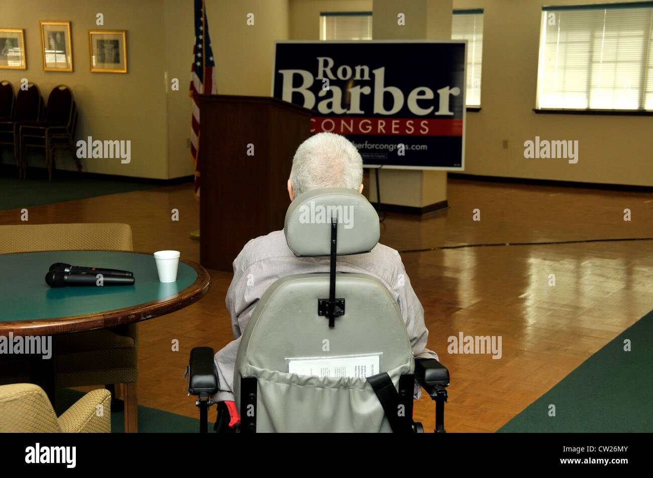 Senior voters attend a campaign event for Ron Barber for the Arizona ...