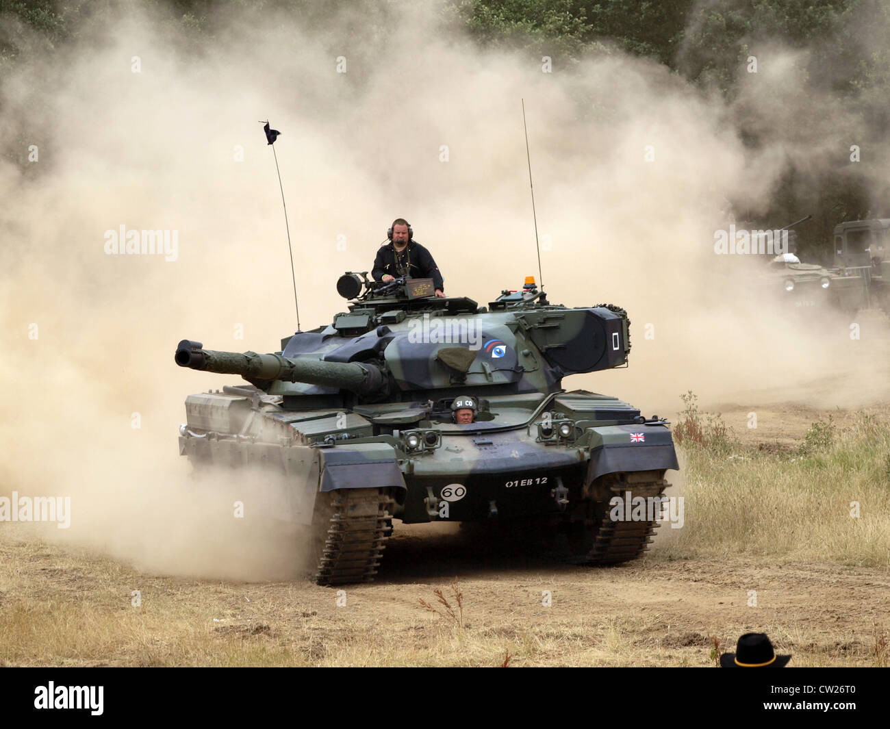 The Chieftain MBT (Main Battle Tank) is a British-designed armored ...