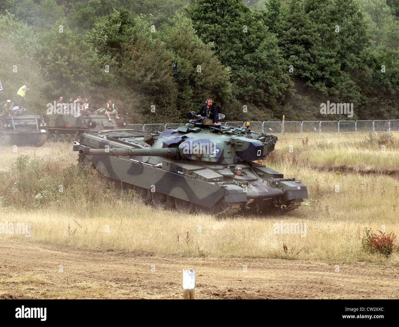 The Chieftain MBT (Main Battle Tank) is a heavily armored vehicle used ...