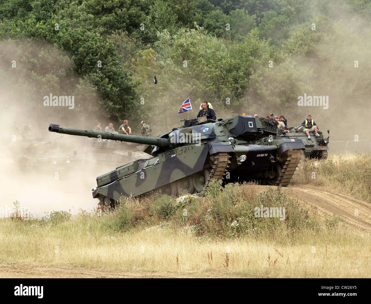 The Chieftain MBT (Main Battle Tank) is a British-made armored vehicle designed for frontline ...
