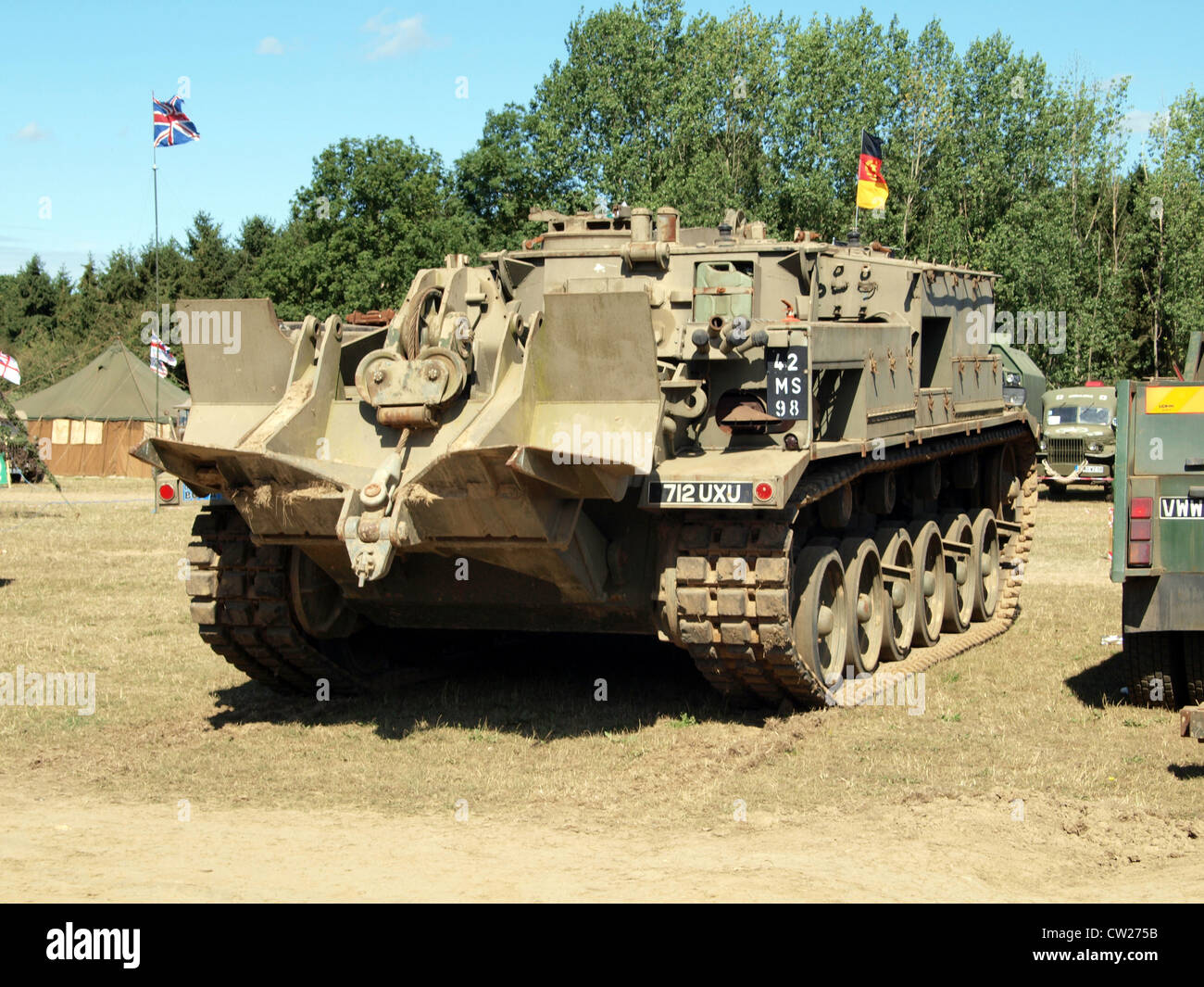 The Centurion Recovery vehicle, based on the Centurion tank, was ...