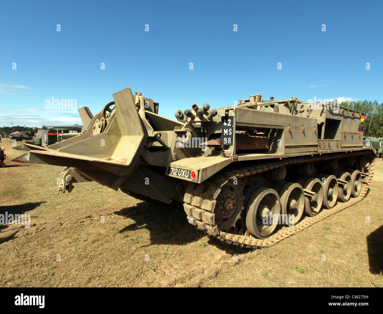 The Centurion Recovery vehicle is designed for military recovery and ...