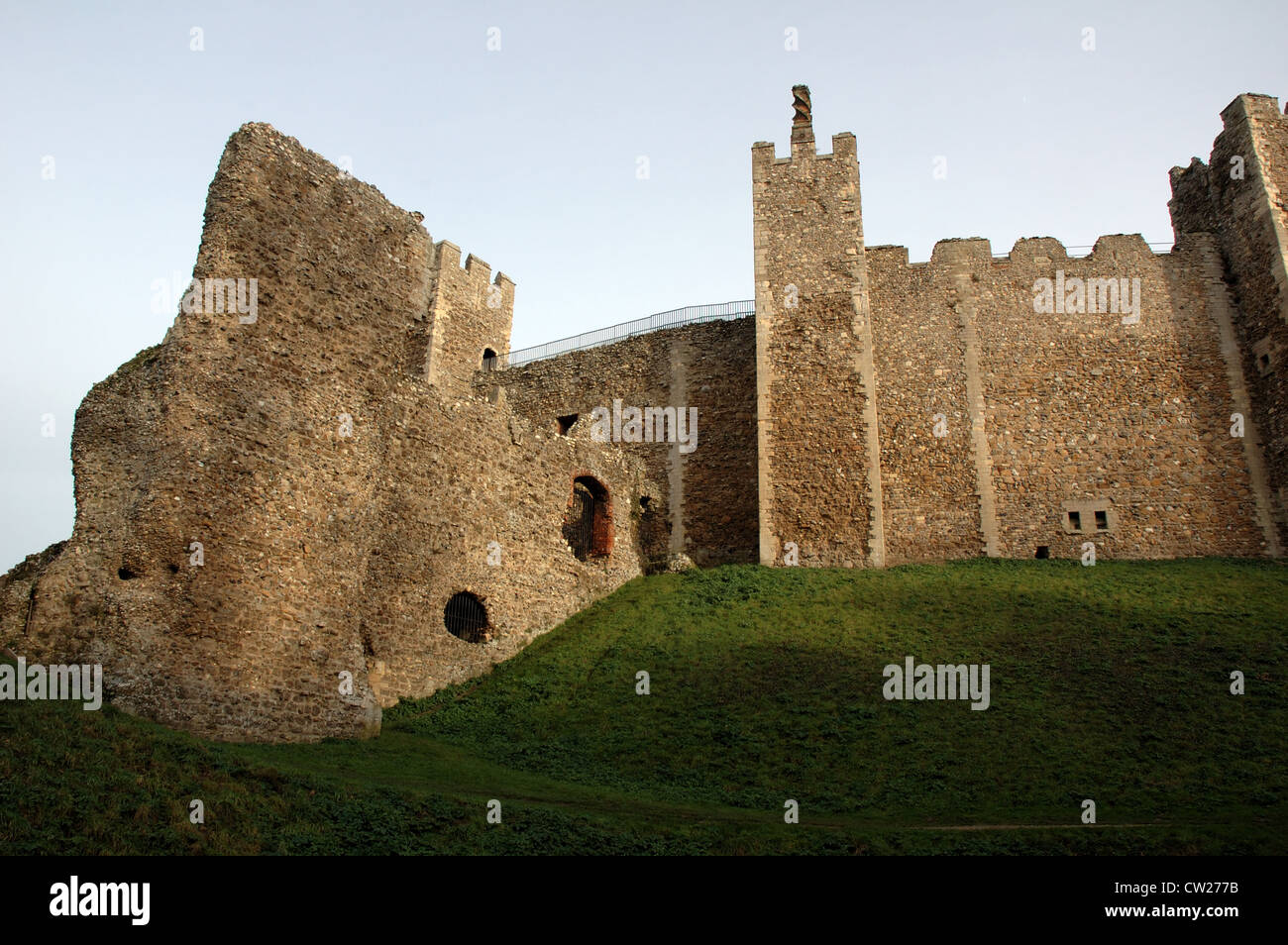Framlingham Castle, Suffolk, UK Stock Photo - Alamy