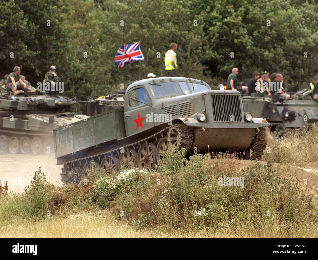 The ATLM Gun Tractor is an armored vehicle designed for military ...