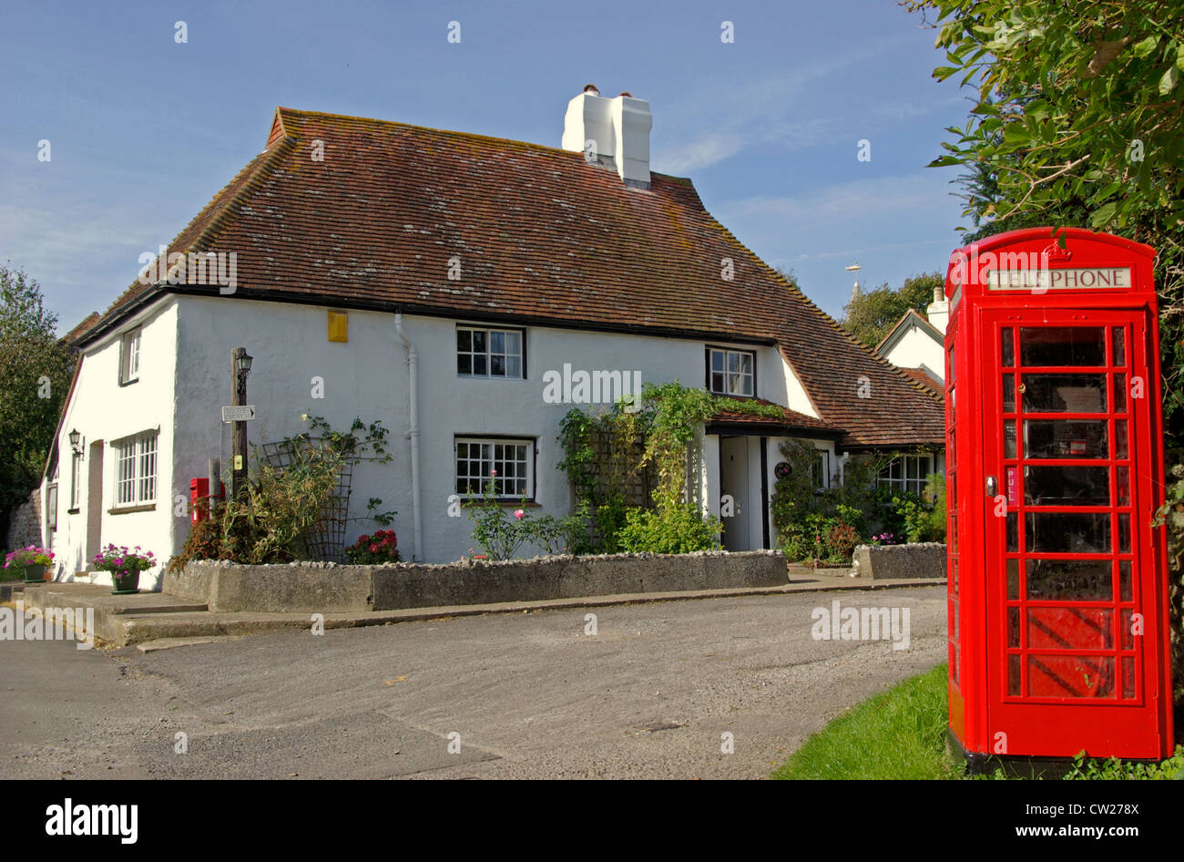 The Old Post House in the peaceful village of Pidinghoe, East Sussex ...