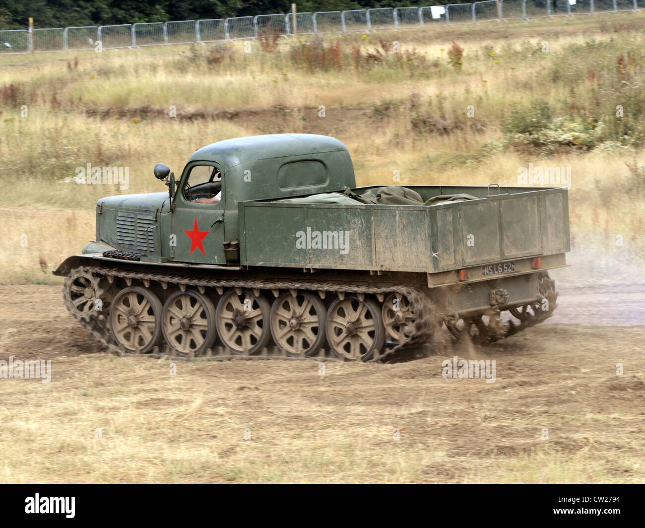 The ATLM Gun Tractor is a military vehicle used for artillery transport ...