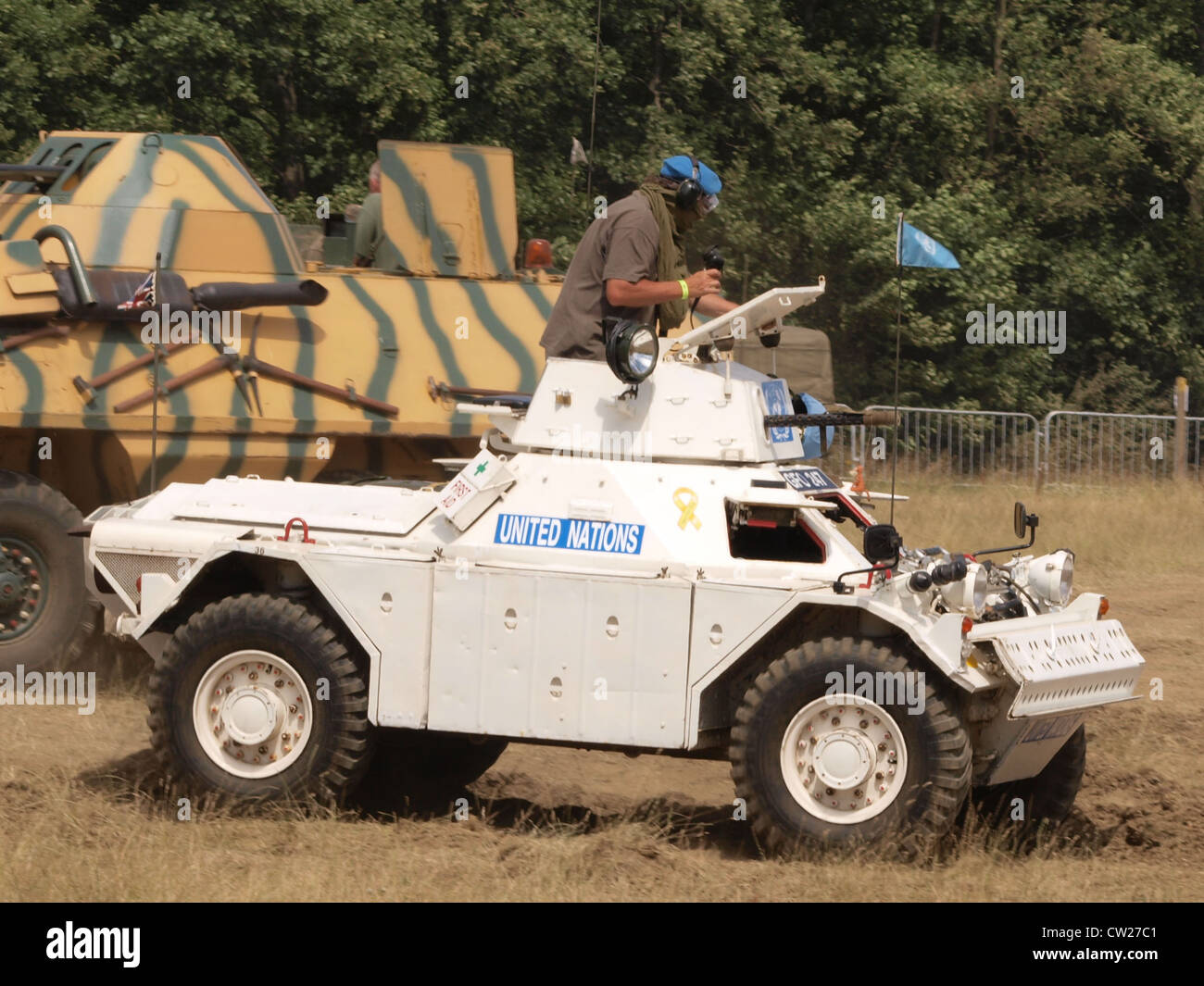 The United Nations Daimler Ferret is an armored reconnaissance vehicle ...