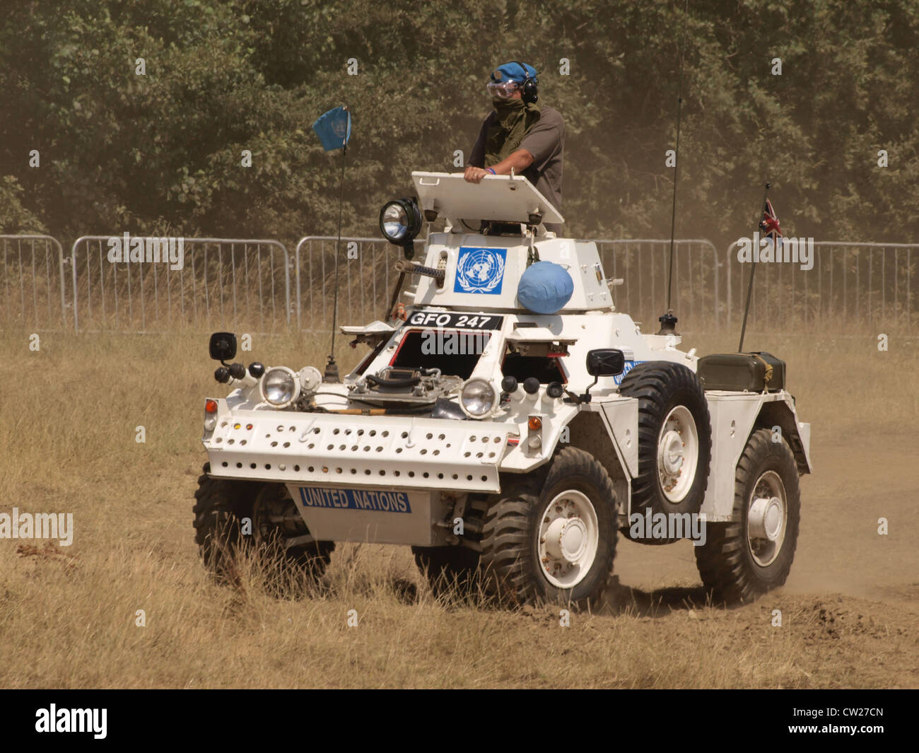 The United Nations Daimler Ferret is an armored reconnaissance vehicle ...