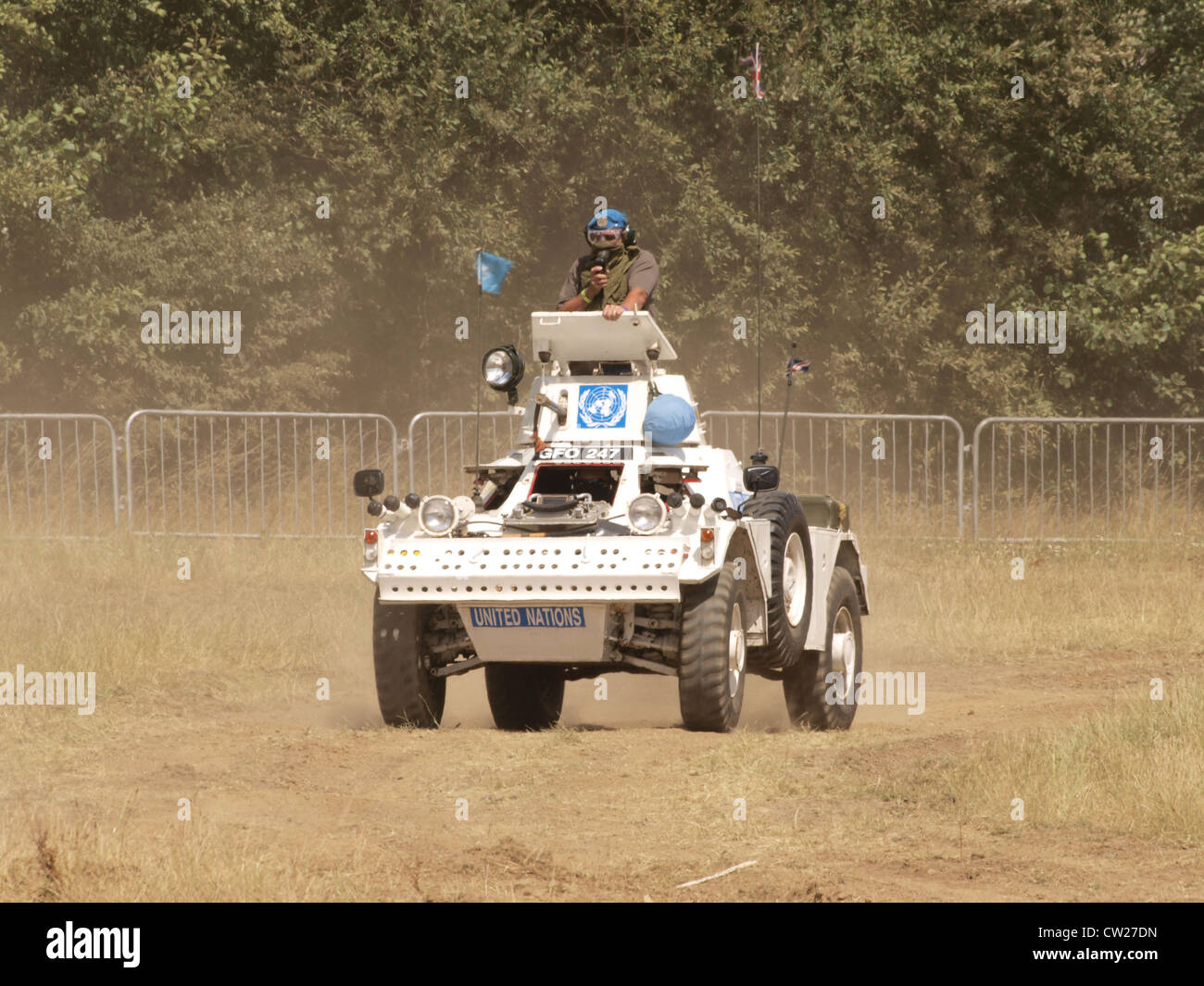 The United Nations Daimler Ferret is a reconnaissance vehicle, often ...