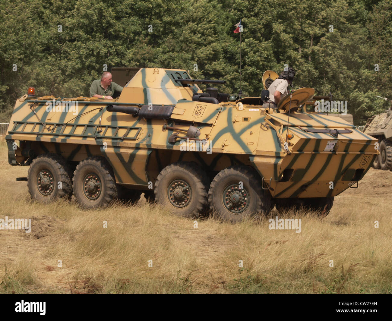 The Tatra OT64, a Czechoslovakian-built armored personnel carrier (APC ...