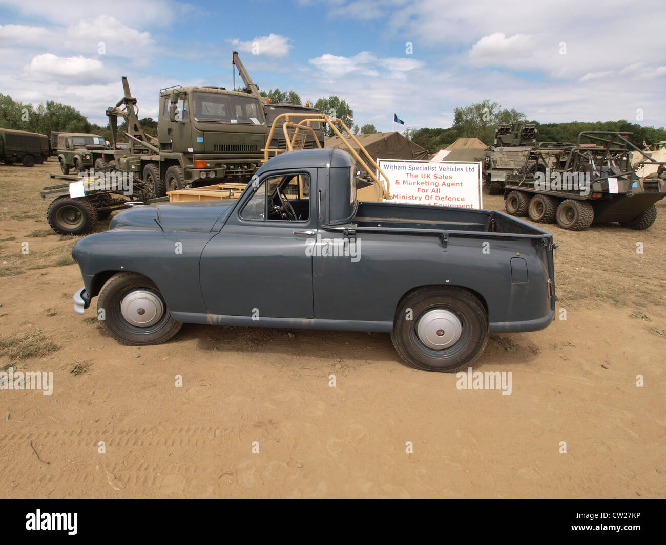 The Standard Vanguard Phase 1A Pick-Up, a military vehicle, features ...