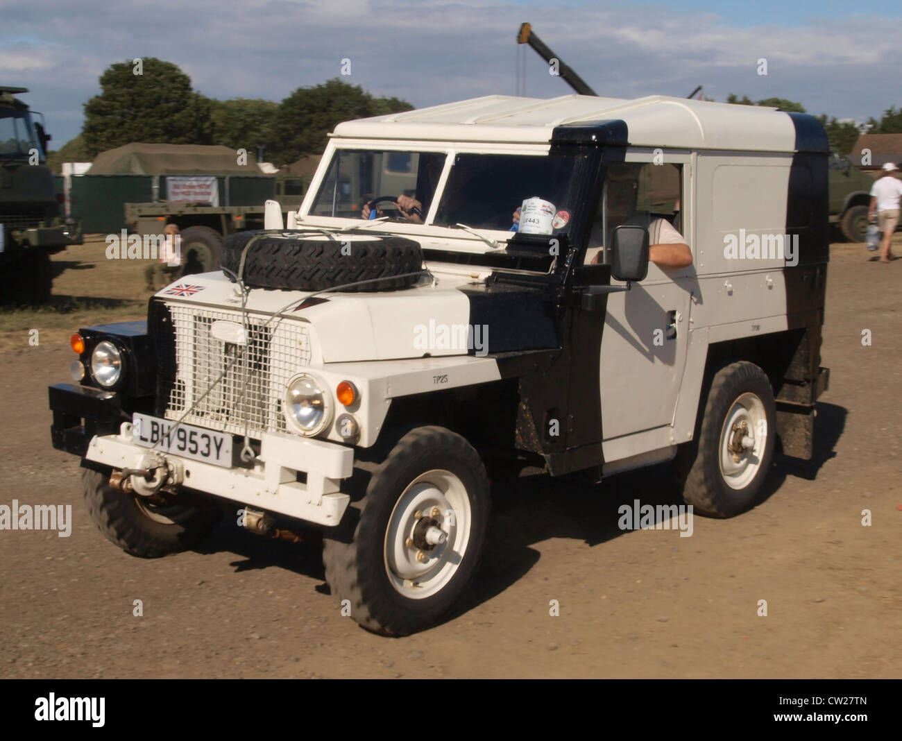 The Land Rover military vehicle is widely used by armed forces ...