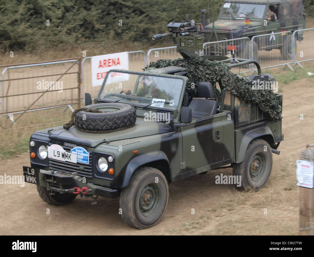 The Land Rover military vehicle is used for transport and combat in ...