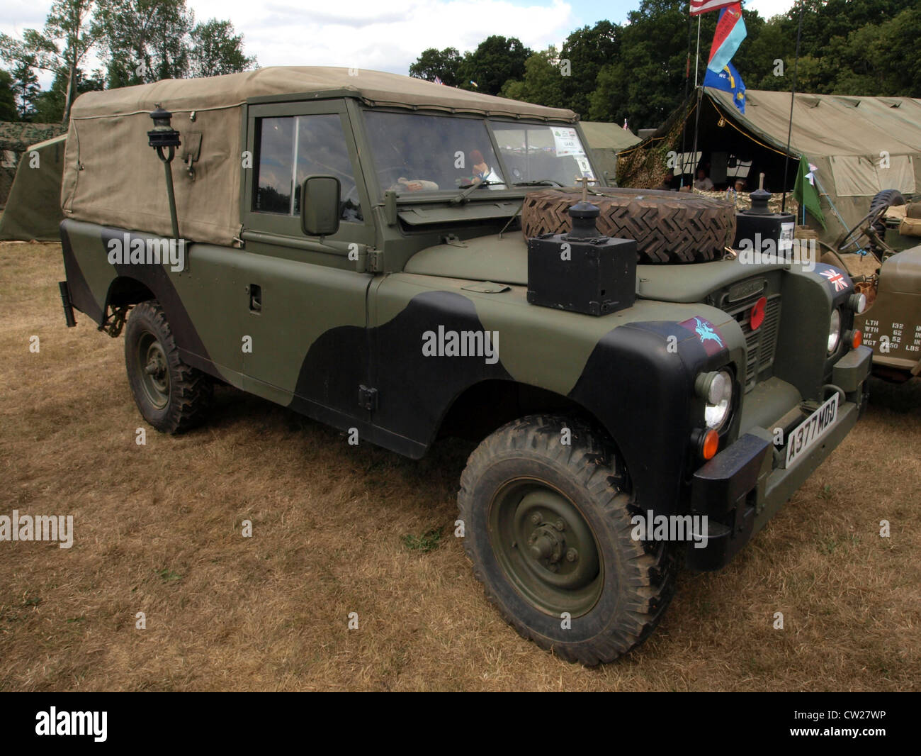 The military Land Rover is a versatile all-terrain vehicle used by ...