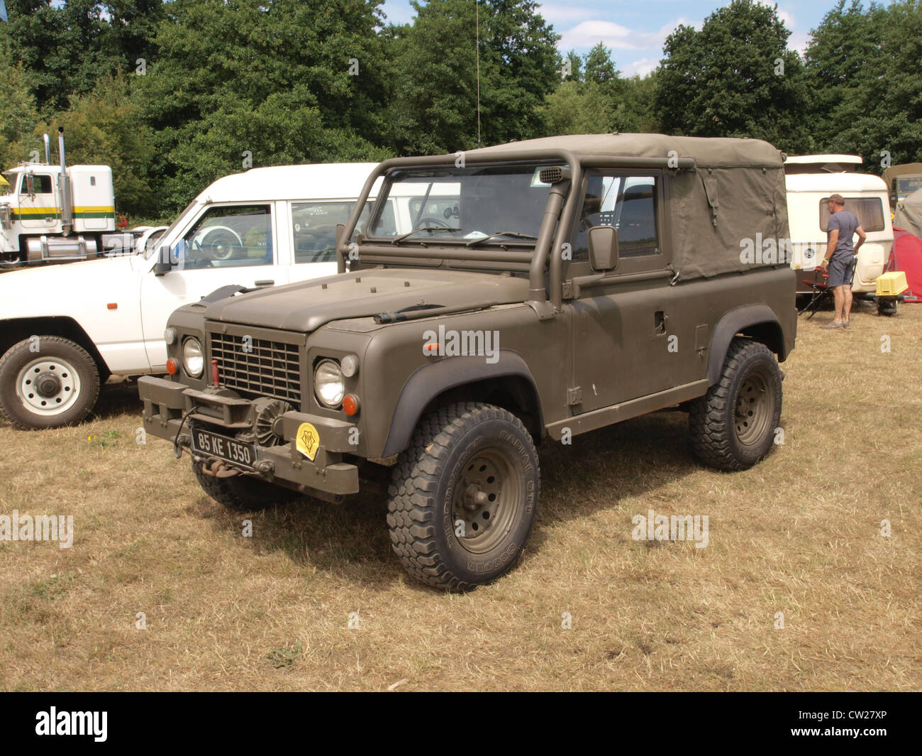 Armoured land rover hi-res stock photography and images - Alamy