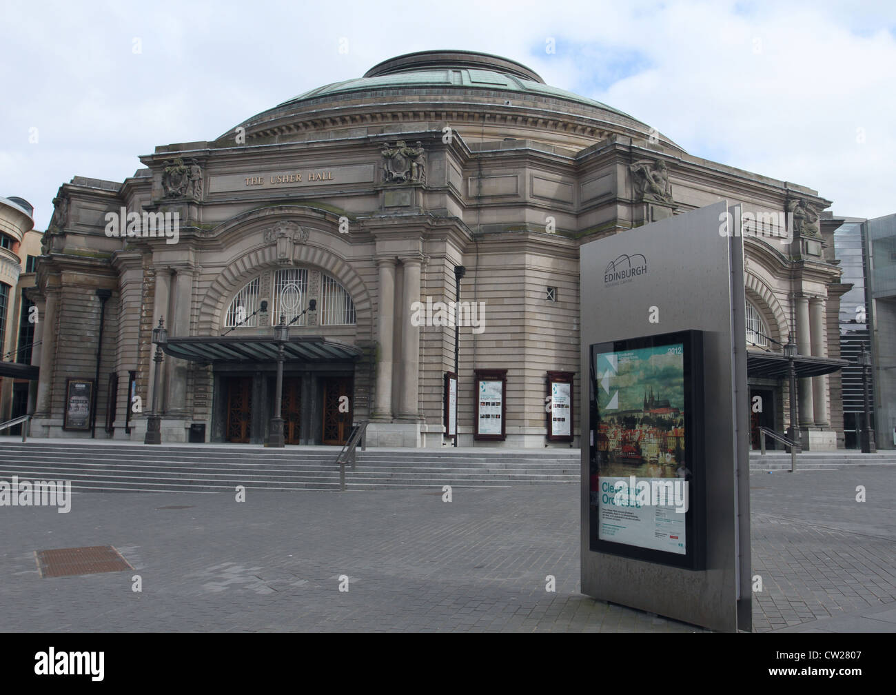 The Usher Hall Edinburgh Scotland August 2012 Stock Photo - Alamy