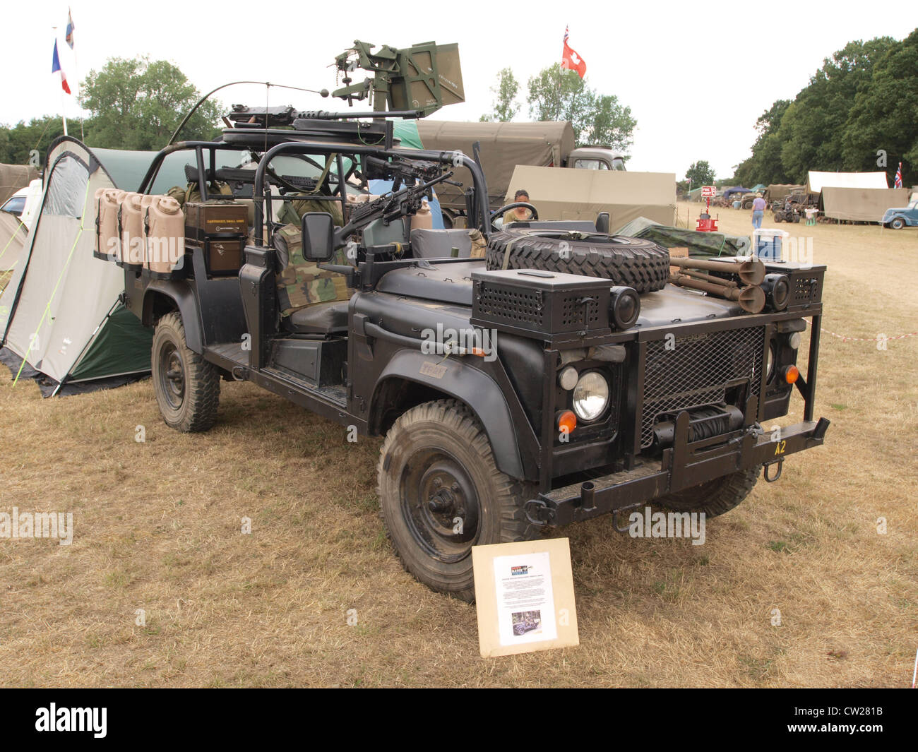 The military Land Rover is a versatile utility vehicle used by armed ...