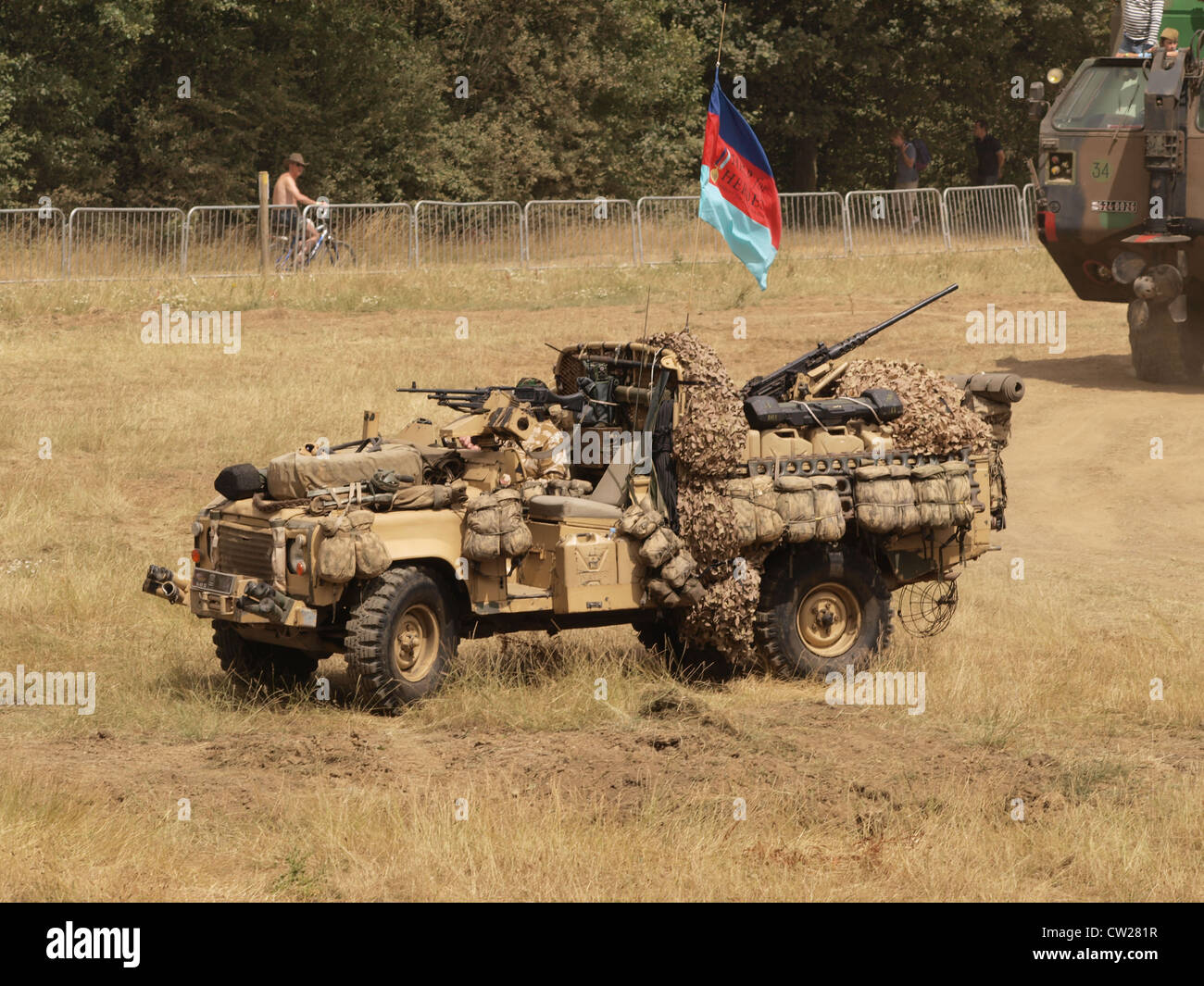The military version of the Land Rover is designed for tactical ...
