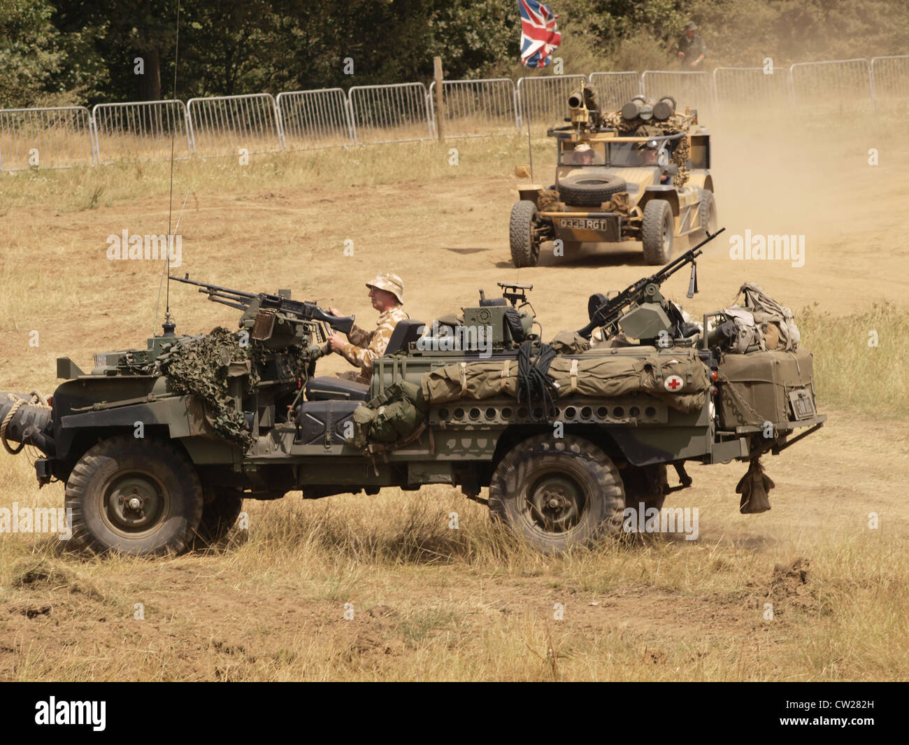 The Land Rover is a versatile military vehicle used for transport and ...