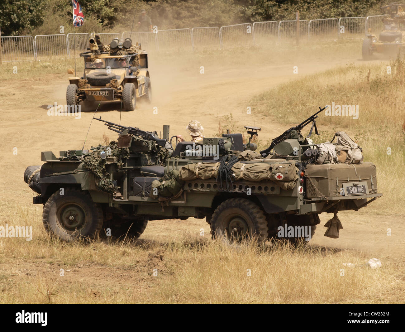 The Land Rover, a versatile military vehicle, has been widely used by ...