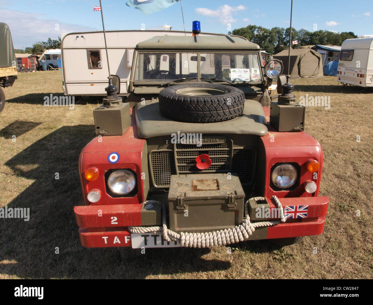 This Land Rover, used by the Royal Air Force's 2 Tactical Air Force (2 ...