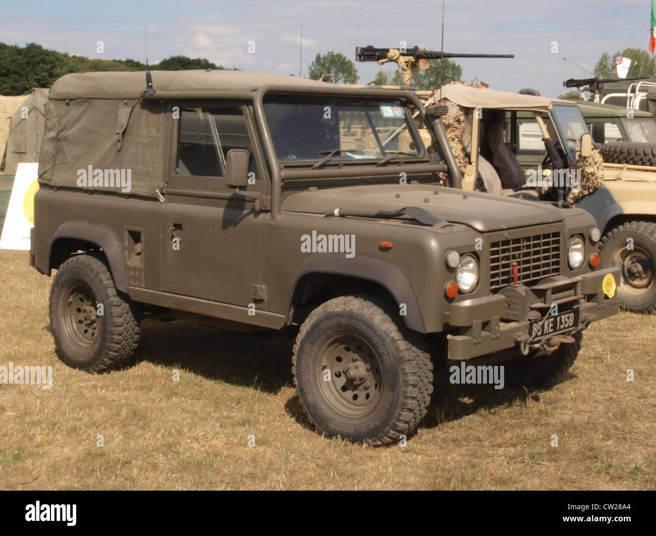 Military Land Rover Jeeps