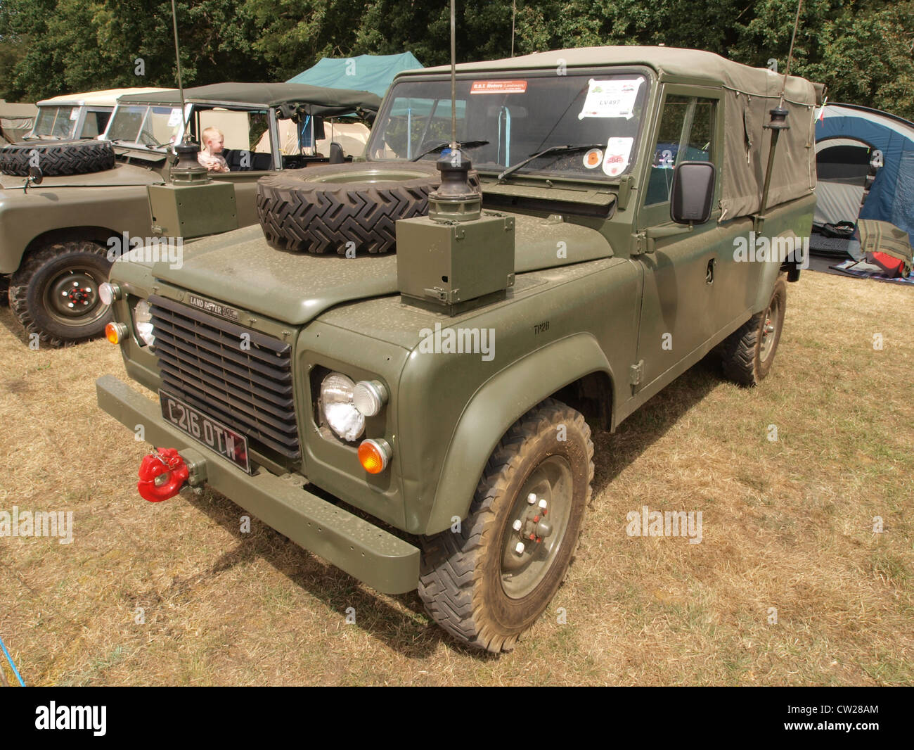The Land Rover 110 is a versatile military vehicle known for its ...