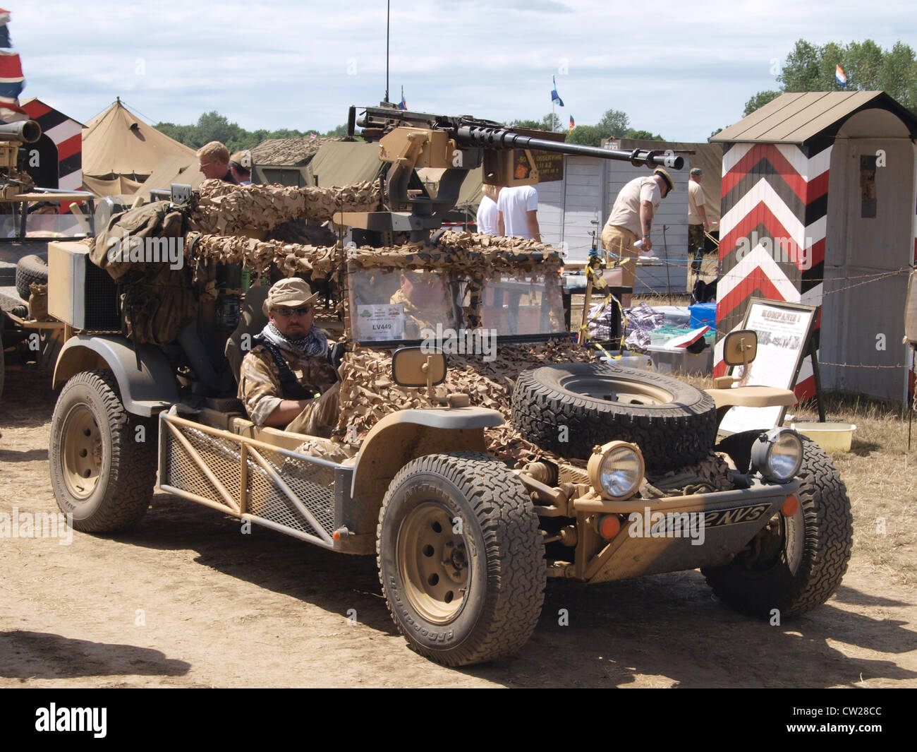 The LSV Light Strike, a 1992 model, is a military-style vehicle used ...