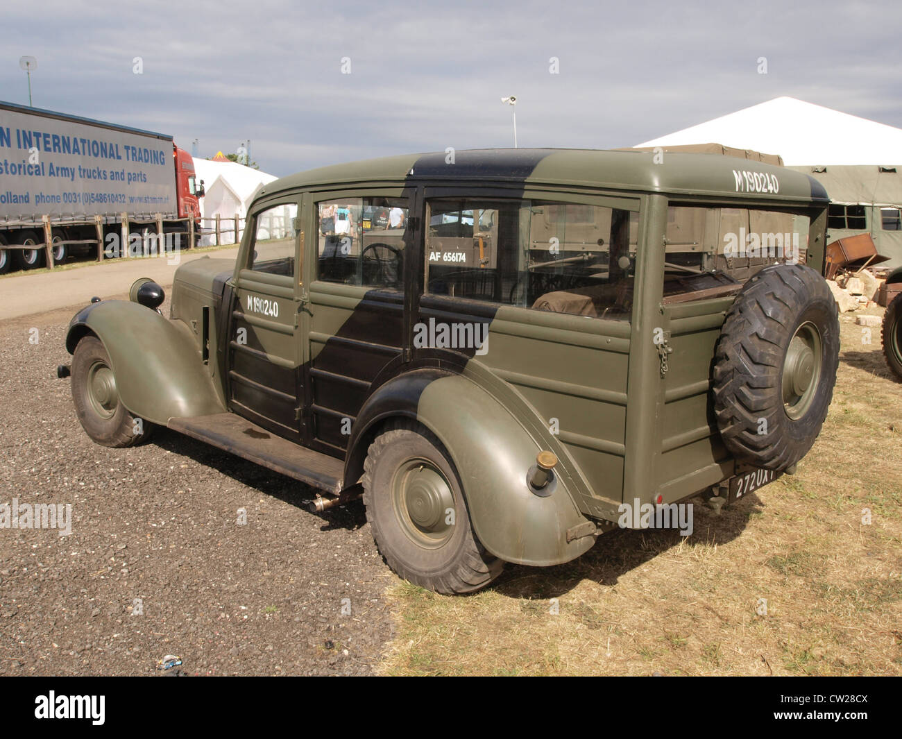 Humber military vehicle with registration number M 190240 is a historic ...