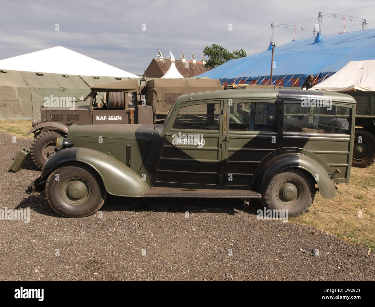 The Humber military vehicle with registration number 'M 190240' is an ...