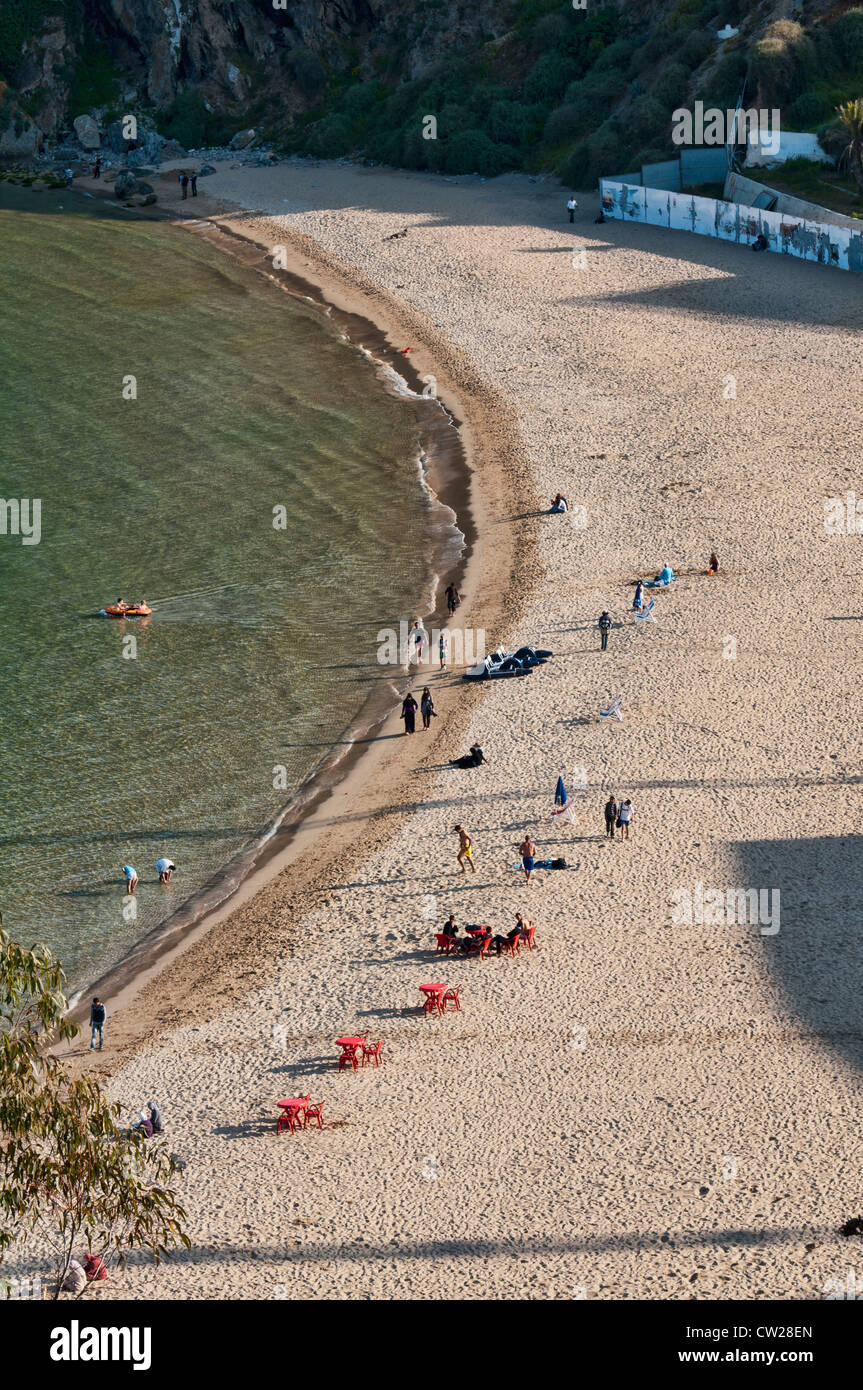 Mediterranean beach in Al Hoceima, Morocco Stock Photo - Alamy