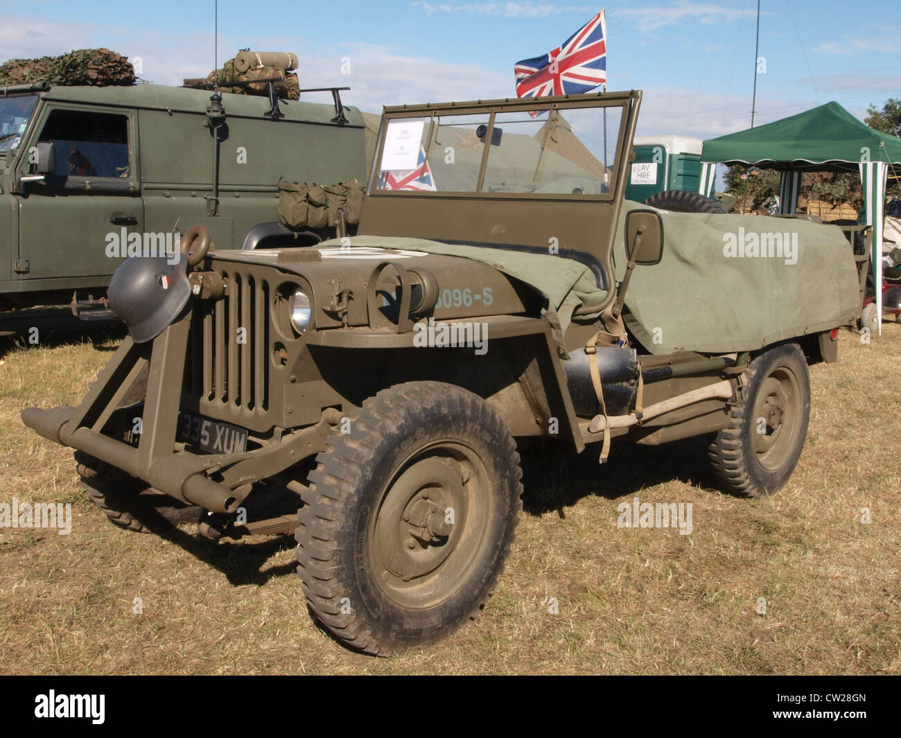 Army jeep action hi-res stock photography and images - Alamy