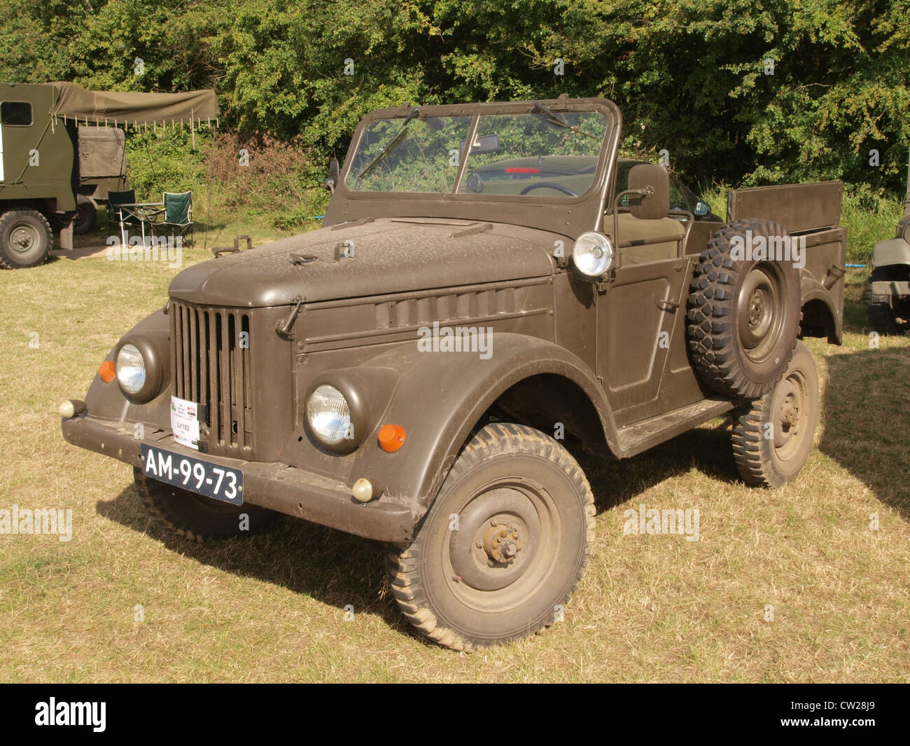The GAZ 69 is a Soviet-era military vehicle used during the Cold War ...