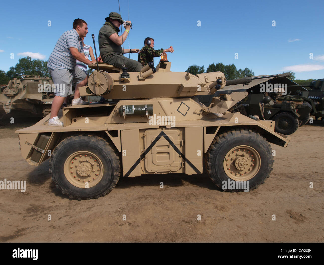 Fox armoured reconnaissance vehicle hi-res stock photography and images ...