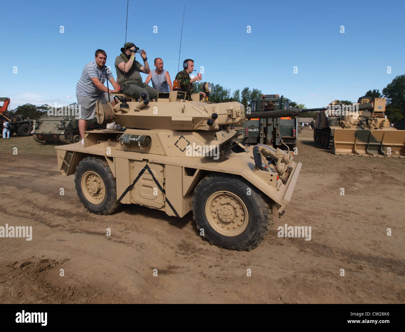 Armoured vehicle of the british army hi-res stock photography and ...