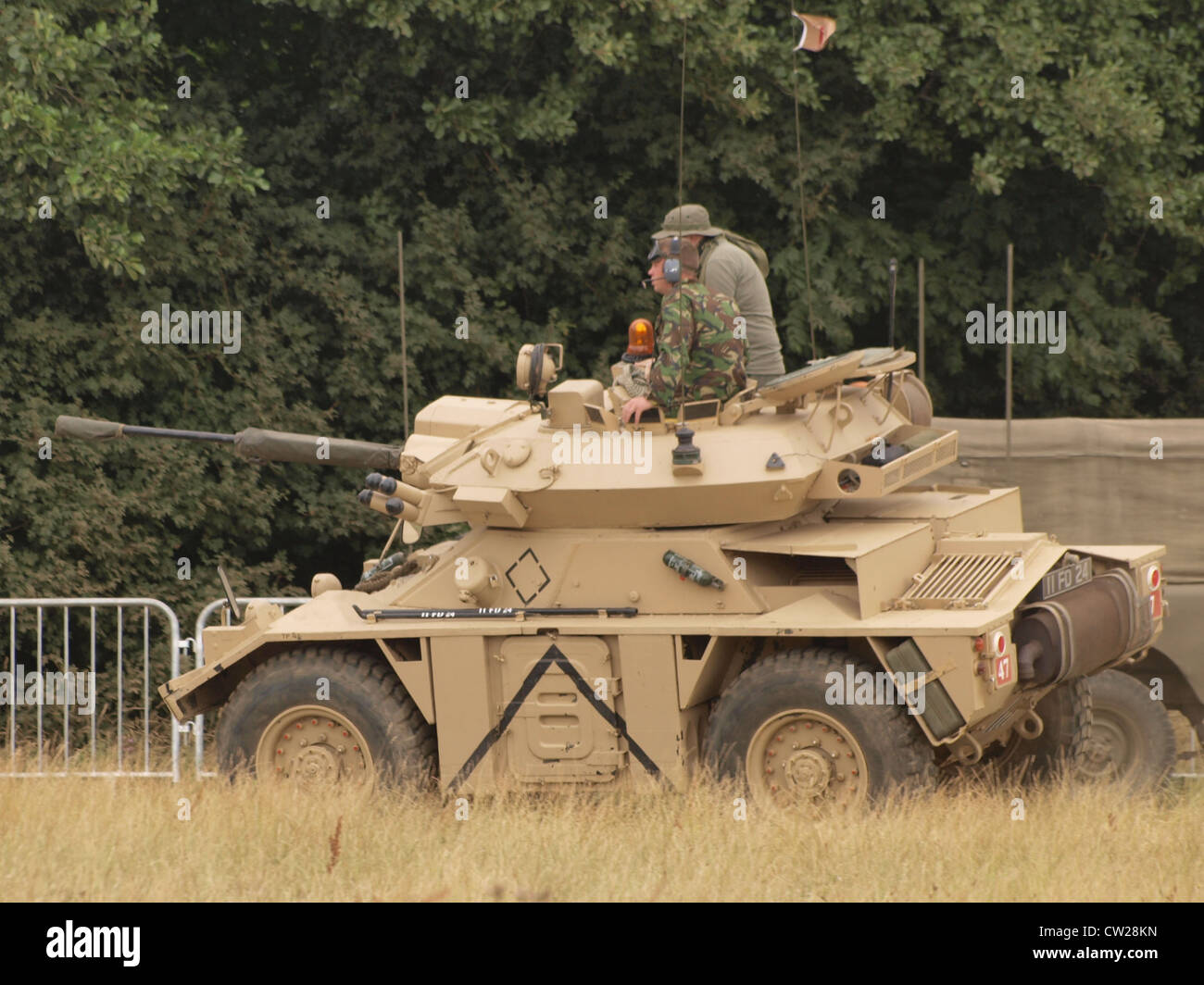 The Fox Armoured Car (CVR(W)) is a British military vehicle known for ...