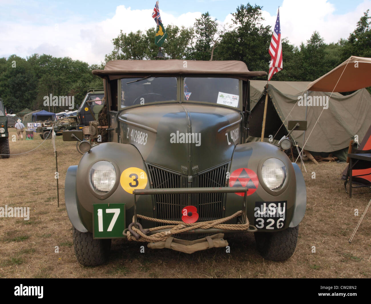 The Ford WOC-1 Pick Up, a military vehicle from 1940, was used during ...