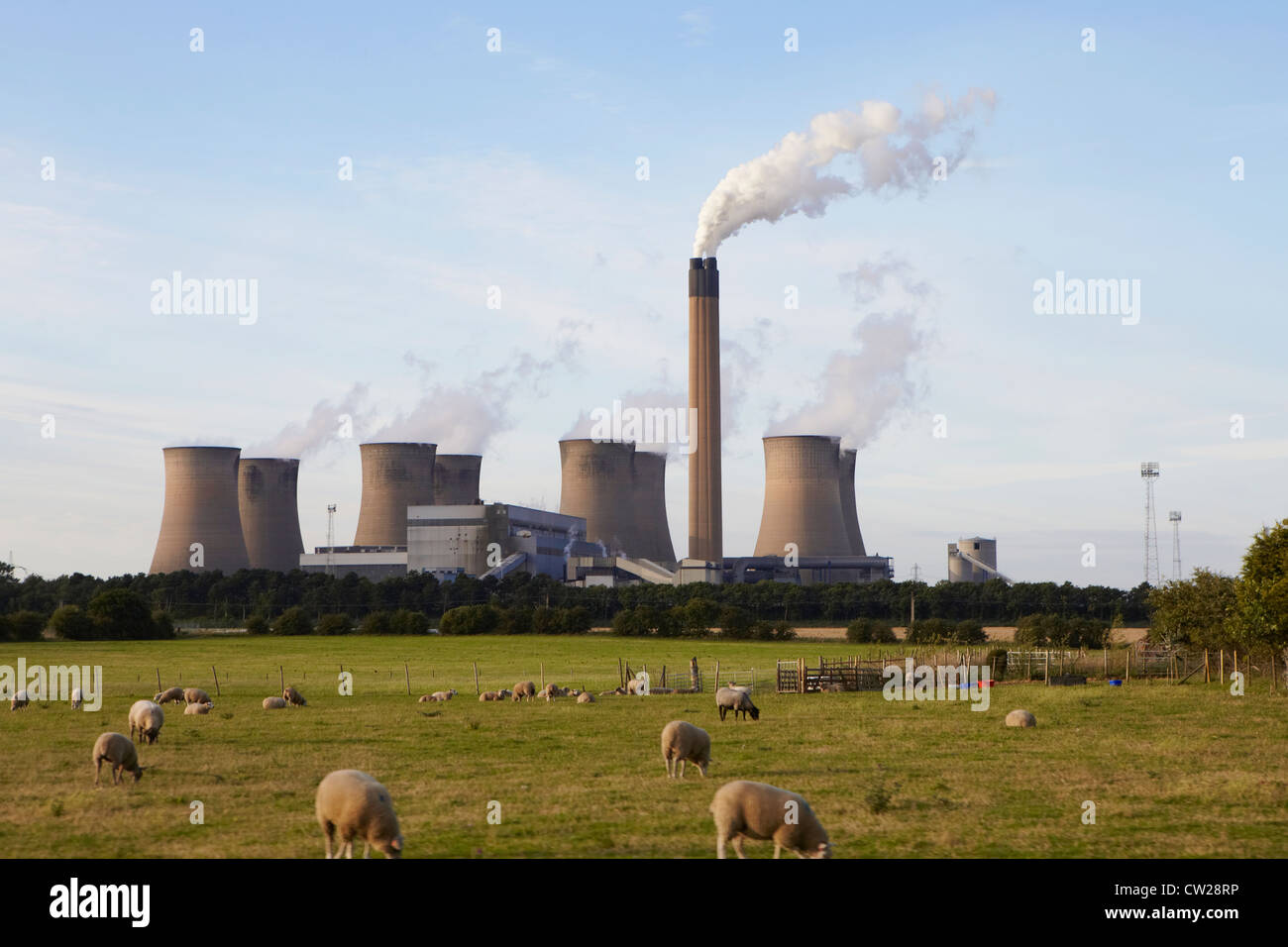 Eggborough Power Station a coal-fired power station in North Yorkshire ...