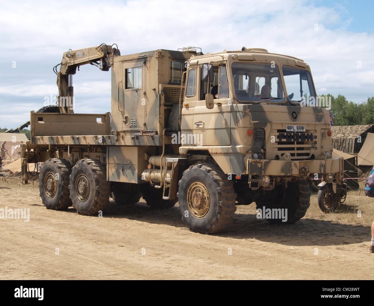 The Foden recovery truck is a military vehicle designed for the ...