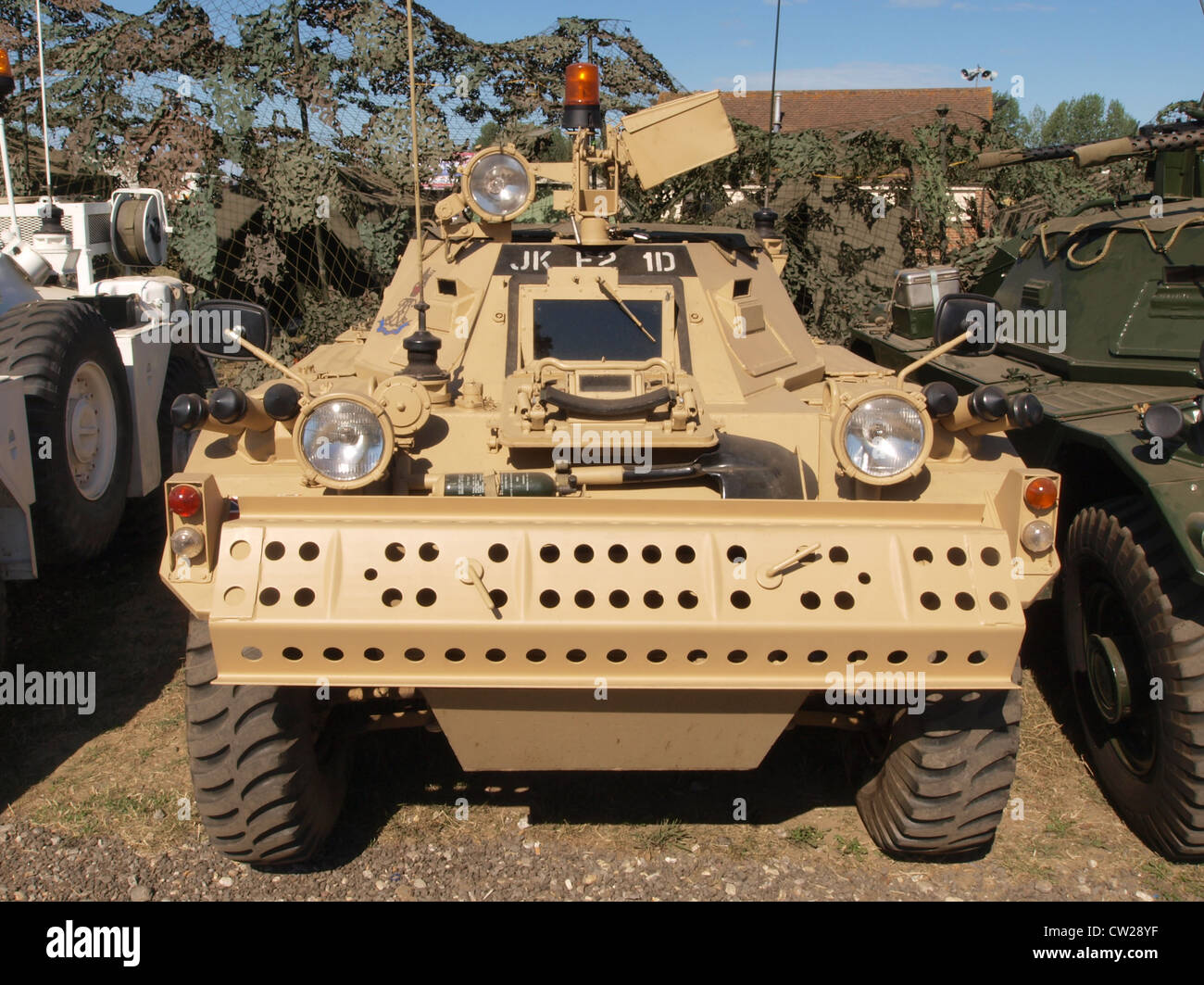 The Ferret is a British-made armored reconnaissance vehicle designed ...