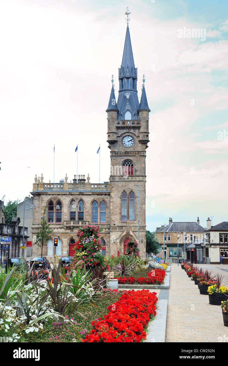 Newly refurbished Renfrew town hall in Scotland Stock Photo - Alamy