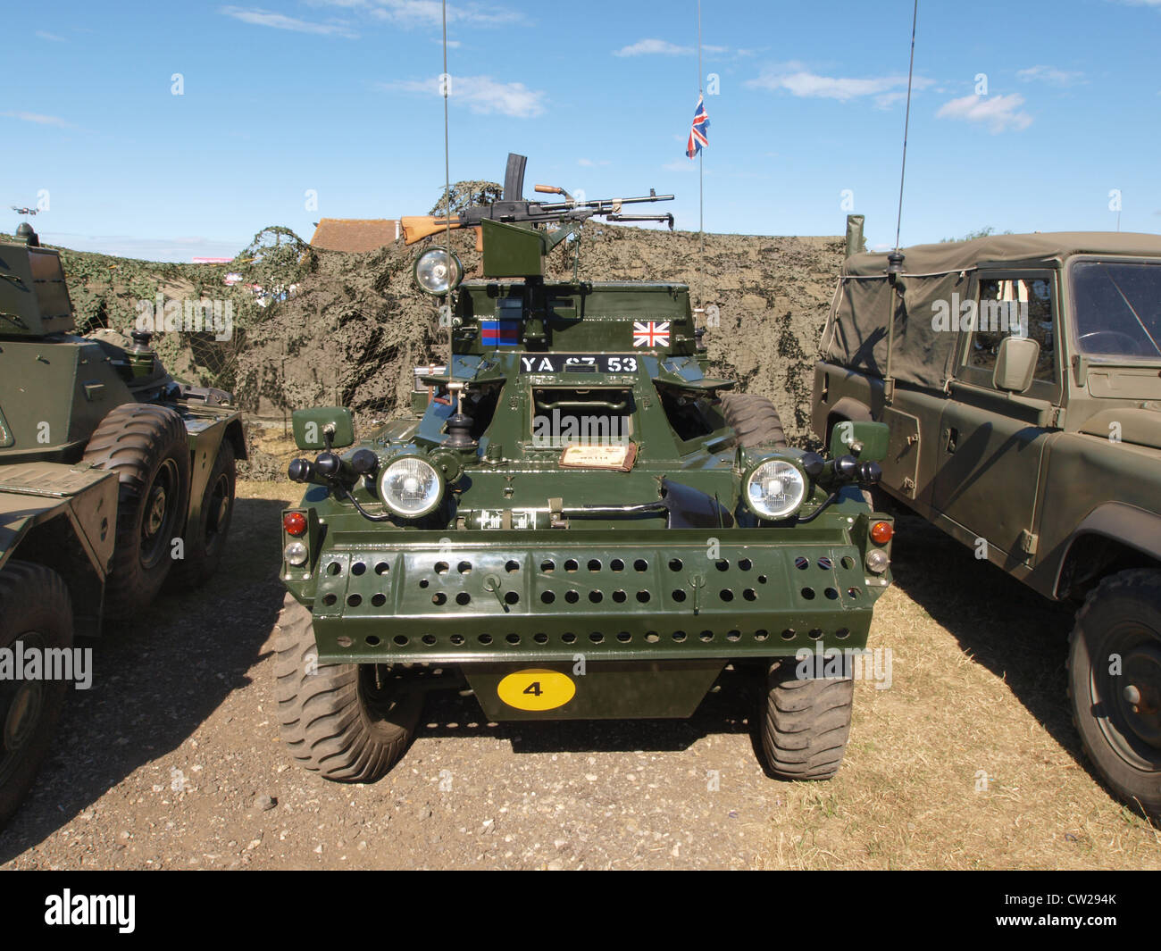 The Daimler Ferret is a British armored reconnaissance vehicle used by ...
