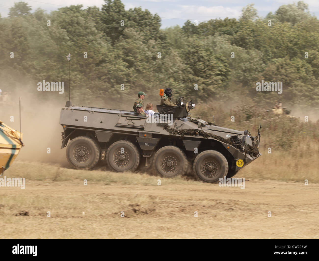 The DAF YP408 is a 4x4 military armored vehicle used by the Dutch army ...