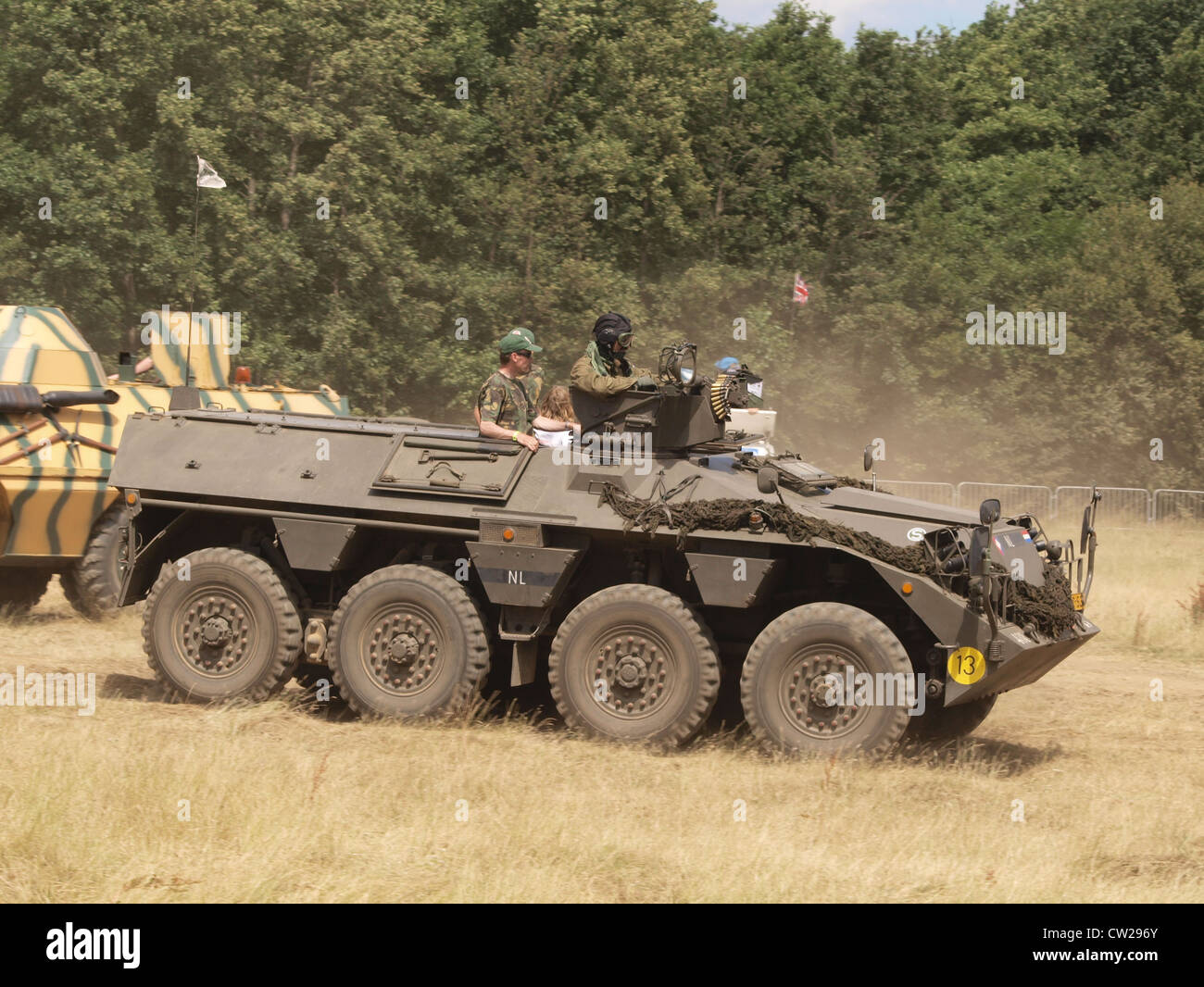 The DAF YP408 is a military vehicle designed for combat situations. It ...