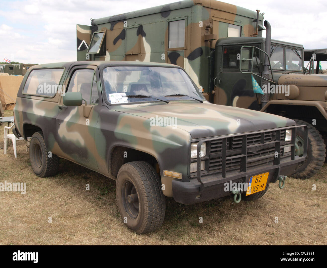 The Chevrolet M1009 Blazer is a military vehicle used by the U.S. Army ...
