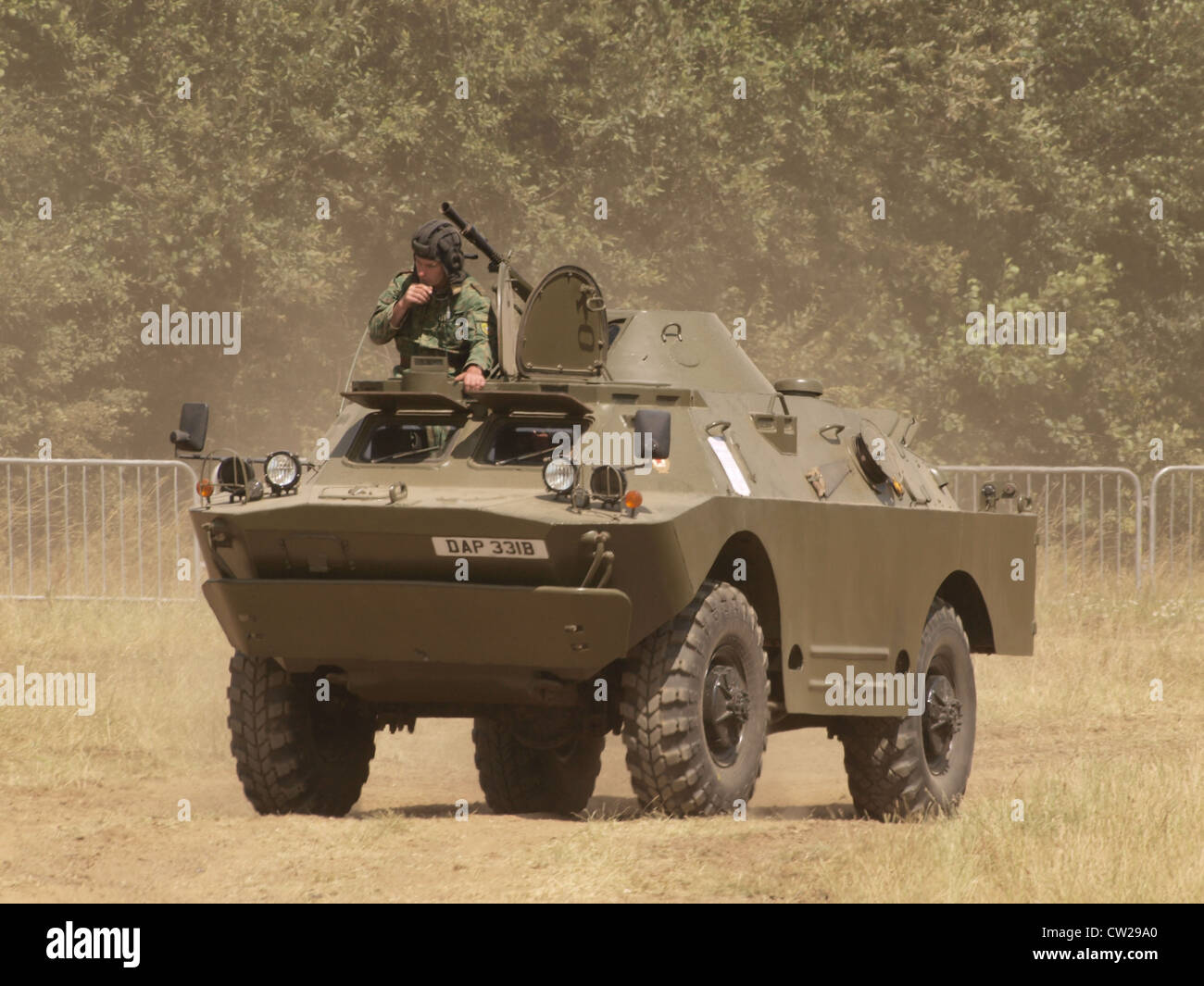 The BRDM-2 is a Soviet-made, amphibious armored reconnaissance vehicle ...